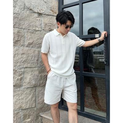 2026新贵天丝短袖男士POLO衫