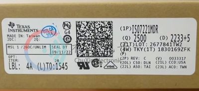 【初芯电子】全新原装ISO7221MDR 封装SOP8 丝印7221M 数字隔离器