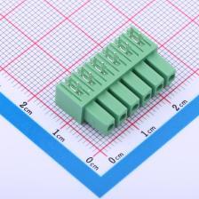 JL15EDGA-38106G01 插拔式接线端子 3.81mm 排数:1 每排P数:6