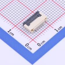 FPC-0.5FX-10PWBH20 FFC/FPC连接器 0.5mm P数:10 翻盖式 下接 H2