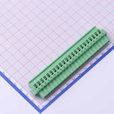WJ2EDGKBM-5.08-22P 插拔式接线端子 插头 5.08mm 排数:1 每排P数