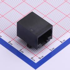 FRJAE448 以太网连接器(RJ45 RJ11) 弯插 不带LED