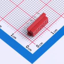 X9127WV-08A2-9TSNRE 线对板/线对线连接器 1.27x1.5mm180度母头,