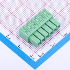 JL15EDGA-35006G01 插拔式接线端子 3.5mm 排数:1 每排P数:6