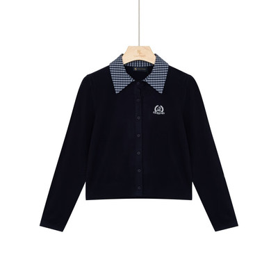 保罗彼得 专柜同款 女士新款时尚潮流通勤假两件针织衫UKEA49600