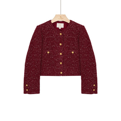 保罗彼得 PAULO PEDRO专柜同款 女士新款舒适时尚小香风外套YNEA7