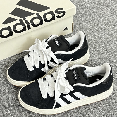 Adidas阿迪达斯Grand Court Base 00s男女低帮运动休闲板鞋IH6184