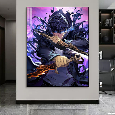 solo leveling我独自升级程肖宇led灯装饰画二次元动漫发光挂画