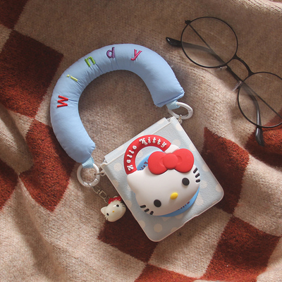 ins韩系卡通KT猫磁吸适用华为puraX手机壳Pocket2荣耀MagicV折叠屏OPPOFindN3Flip小米MIXFlip2摩托罗拉R60套