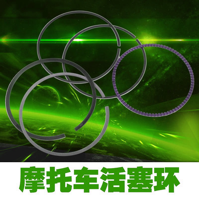 适用雅马哈XJR400摩托车配件 天王XV400竞速之星FZR400活塞环全套