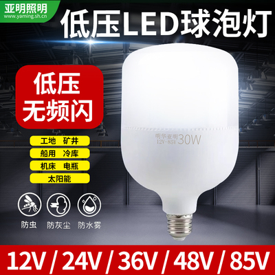 亚明低压led灯泡节能灯球泡