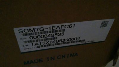 15kw安川伺服电机SGM7G-1EAFC61 现货包邮