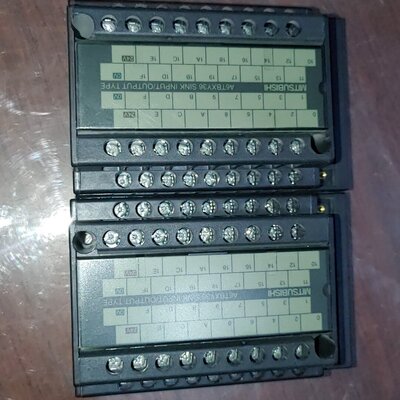 议价三菱 端子台 A6TBXY36 拆机的实物图维修