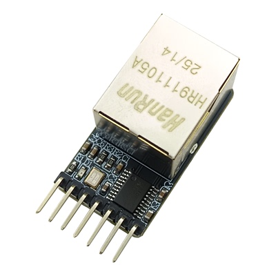 CH9121T模块 双向透传10/100M  以太网转串口TTL方案验证开发板