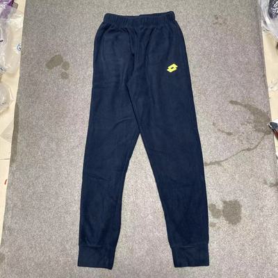 尾货无吊牌 LOTTO 乐途 男子 冬季摇粒绒加厚保暖运动长裤