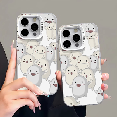 宫崎骏精灵苹果手机壳16promax小米15情侣iphone14华为mate60pro新款pura70荣耀vivo红米k50no一加opporeno12