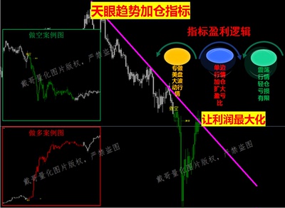 MT5平台黄金专用抓大趋势顺势加仓量化交易专做数据美盘行情指标