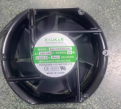 AA全新15050B2HL 220V 0.22/0.21A 15CM滚珠机柜散热风扇