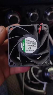 全新 YH-XQF X6038G24LB DC24V 0.3A 6厘米 变频器主机壳散热风扇