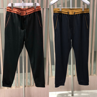 卡尔丹顿男装绵羊毛秋冬款针织休闲裤长裤KABW12701专柜1380