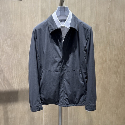 卡尔丹顿男装正品25春夏商务翻领行政夹克KFCS35109FAG6专柜2980