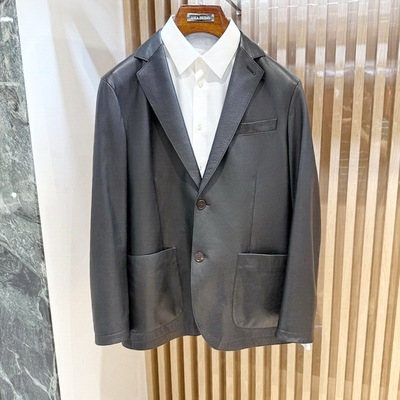 路卡迪龙男装秋冬鹿皮商务休闲单西西服160235202吊牌正品11880