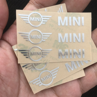 适用于宝马mini迷你cooperF56/F55F54/R60内饰改装车门金属车标贴