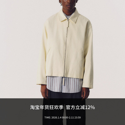 MANUFACTURE 水洗棉短款夹克