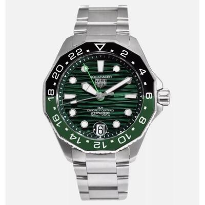 TAG Heuer Aquaracer自动机械绿色表盘男士手表WBP5115BA0013