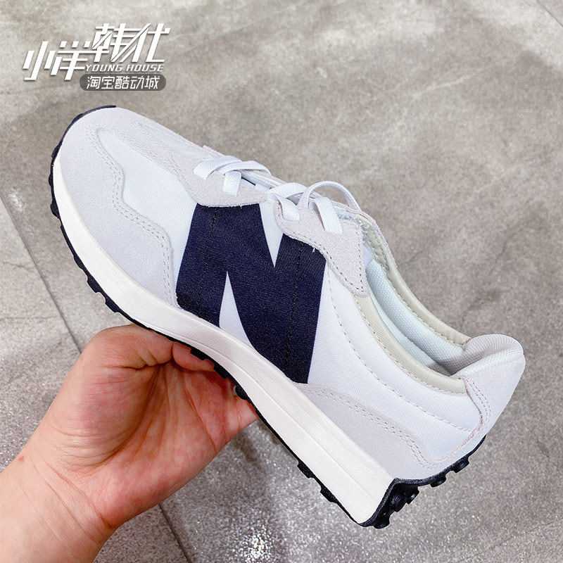 New Balance现货NB327系列海盐低帮休闲运动跑步鞋女鞋 GS327FE_虎窝淘