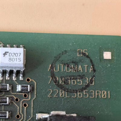 议价70036530，220L3653R01 MIB Dout可维修