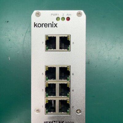 议价Korex科洛理思JetNet 3008工业以太网交换机可维修