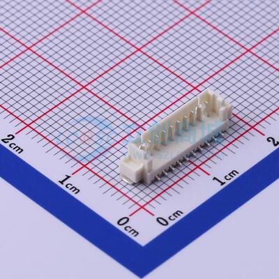 线对板针座 533981071 SMD,P=1.25mm 1x10P 立贴 电子元器件配单