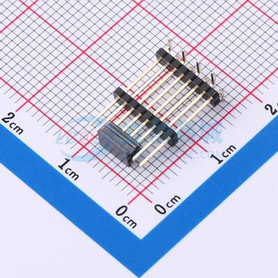 排针 GPEC132-0802A025R1ZF SMD,P=1.27mm(交错脚) 1x8P 原装正品