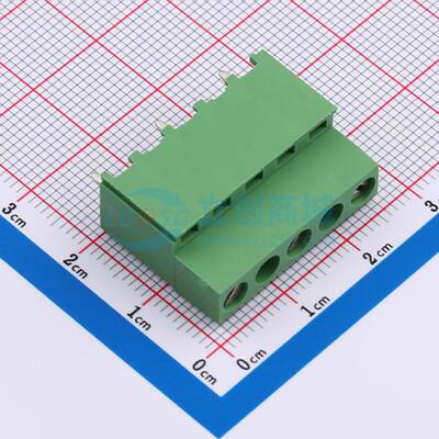 螺钉式接线端子 282858-3 插件,P=10mm 1x3P 原装 电子元器件配单