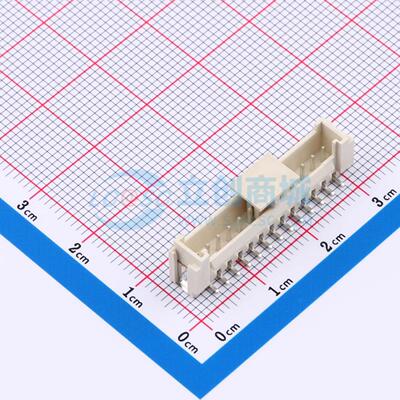 线对板针座 BX-HY2.0-13PLT SMD,P=2mm 1x13P 立贴 电子元器件