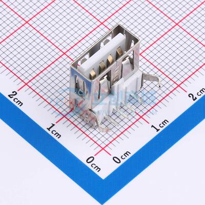 USB连接器 BX-TYPE-A-MWC4P 插件 母 弯插 原装 电子元器件配单