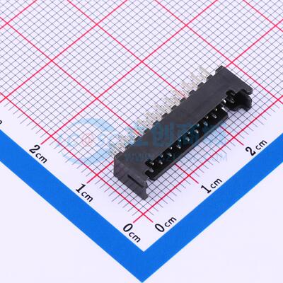 线对板针座 IPCW207W2BNB01V 插件,P=2mm 2x11P 直插 电子元器件