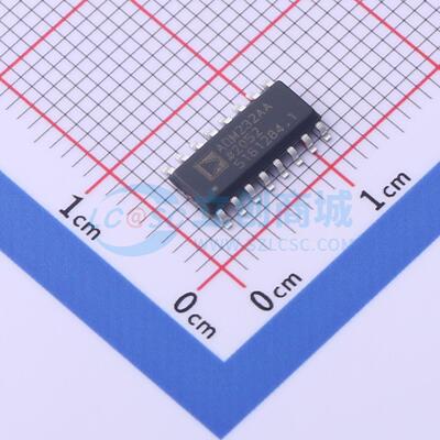 RS232芯片 ADM232AARNZ-REEL7 SOIC-16 原装正品 电子元器件配单