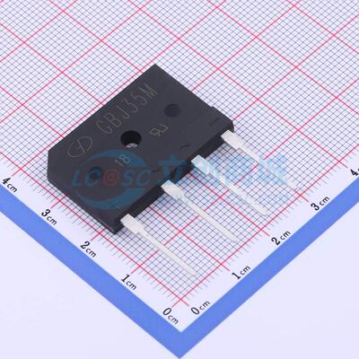 整流桥 GBJ35M GBJ 1kV 3.8A GOOD-ARK(固锝) 电子元器件配单