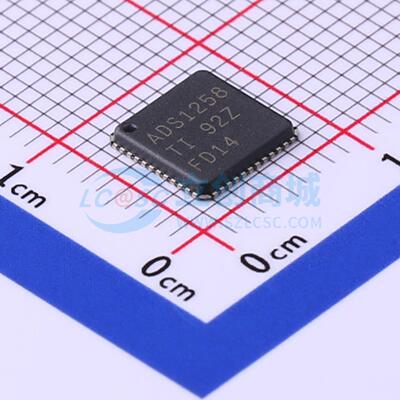 模数转换芯片ADC ADS1258IRTCR VQFN-48-EP(7x7) 电子元器件配单