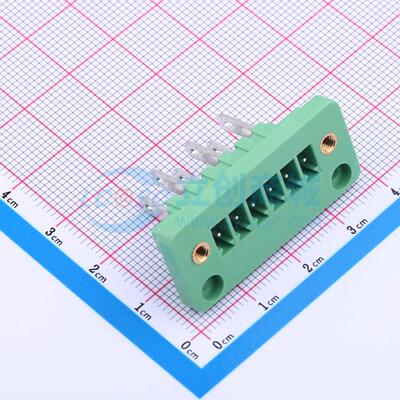 插拔式接线端子 JL15CDGV-38106G01 P=3.81mm 1x6P 电子元器件