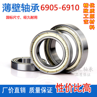 薄壁小轴承深沟球滚珠