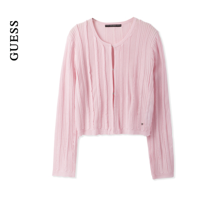 【秀智明星同款】GUESS女士两件套开衫吊带-YP2S2663