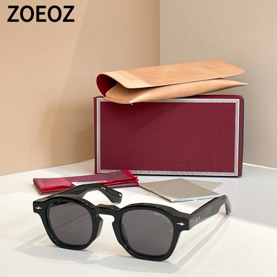 jmm LOS ANGLES 10周年复古方形太阳眼镜男女款板材醋酸纤维墨镜