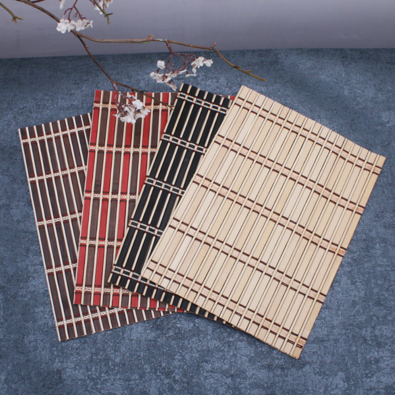 茶垫竹垫隔热垫西餐垫防滑垫盘子垫碗垫杯垫竹制餐垫_虎窝淘