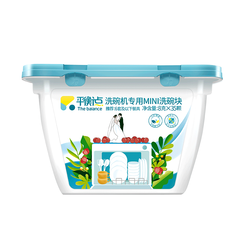 立白平衡点洗碗机清洁块