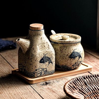 油盐酱醋调料罐油壶调料组合套装