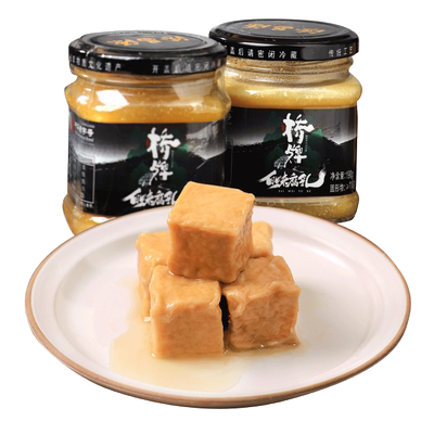 桥牌白味豆腐腐乳买就送豆瓣酱