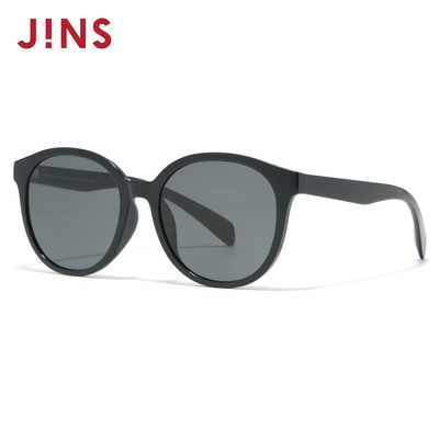 JINS睛姿太阳眼镜新品大圆框复古男女防晒墨镜防紫外线URF26S067